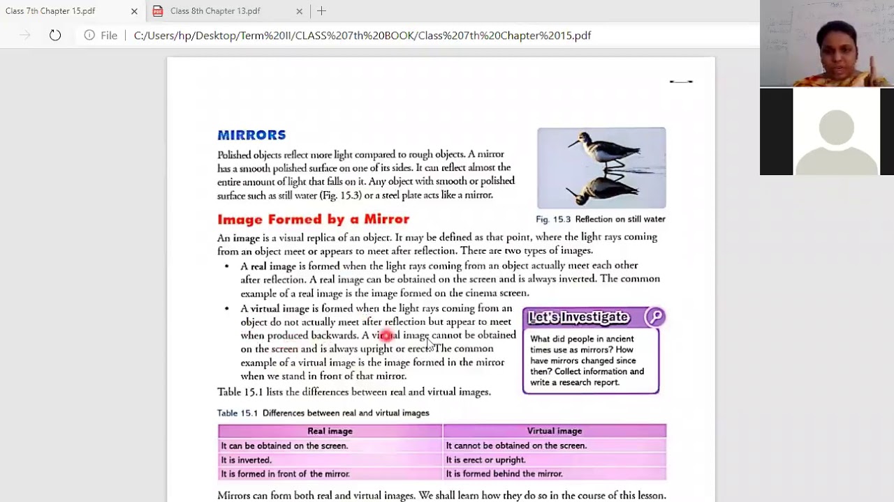 Class: 7th Science, Ch.15 (Part-1) - YouTube