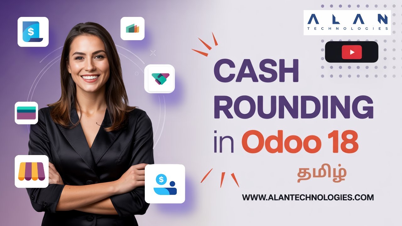 How To Round Invoice In Odoo 18 | Odoo Accounting Tutorial Tamil (தமிழ் ...