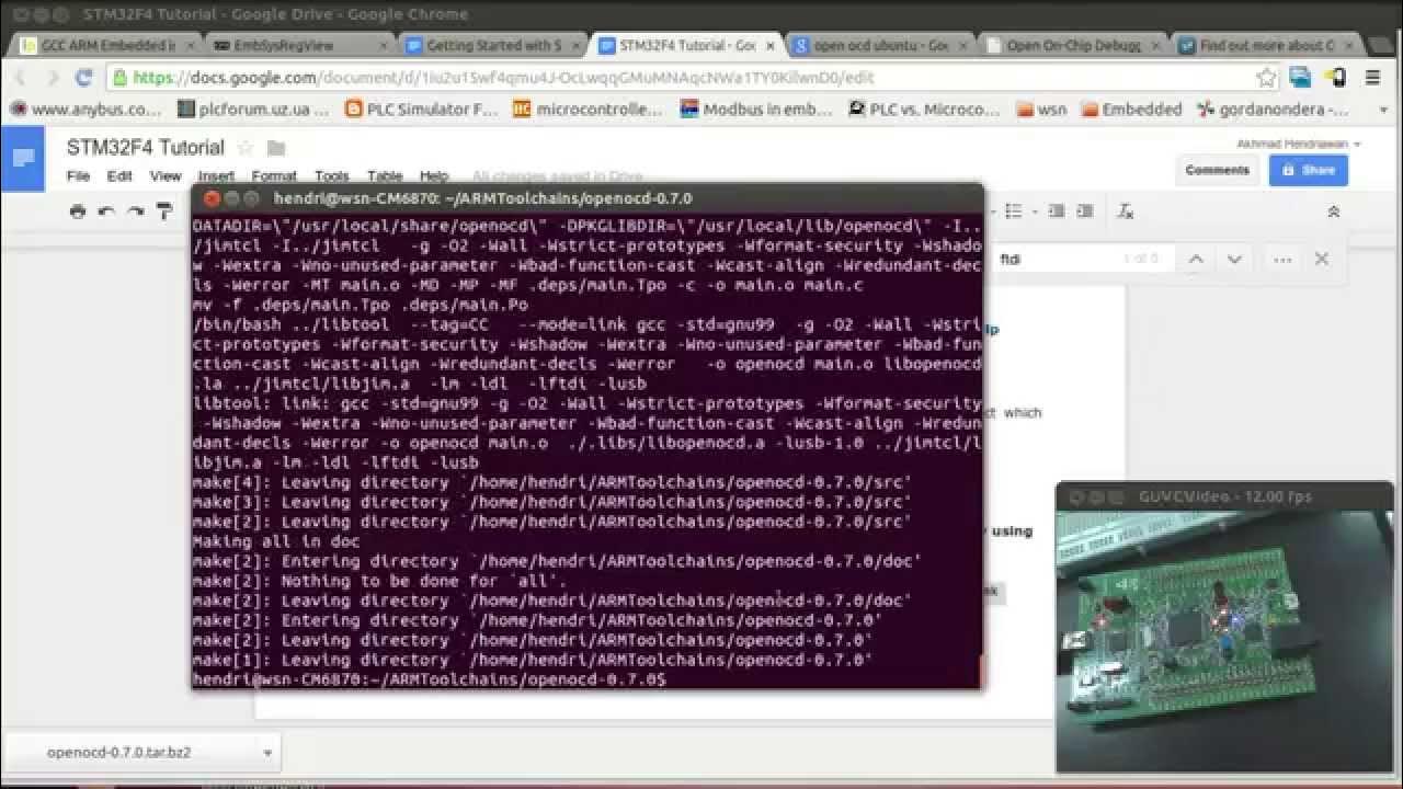 Getting started ARM cortex M4 STM32 with Eclipse - Debugger (2/4) - YouTube