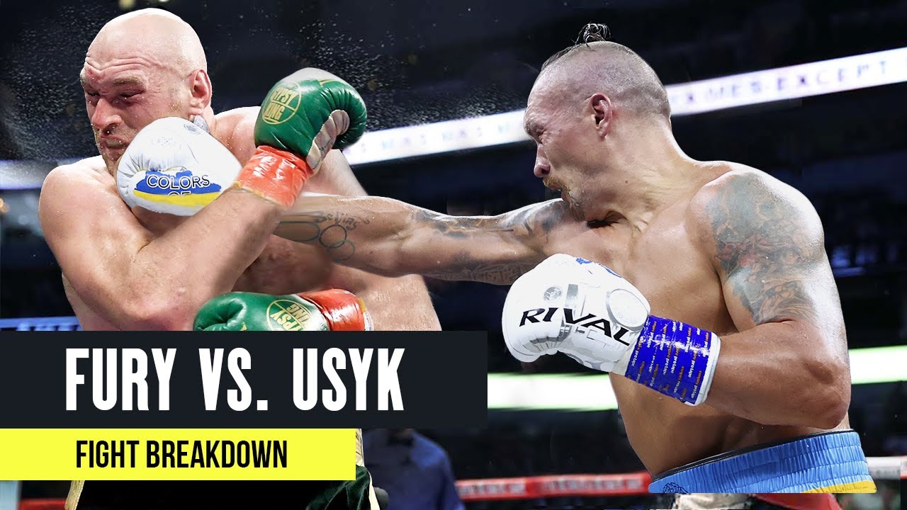 FULL FIGHT Tyson Fury vs Oleksandr Usyk | Skill breakdown - YouTube