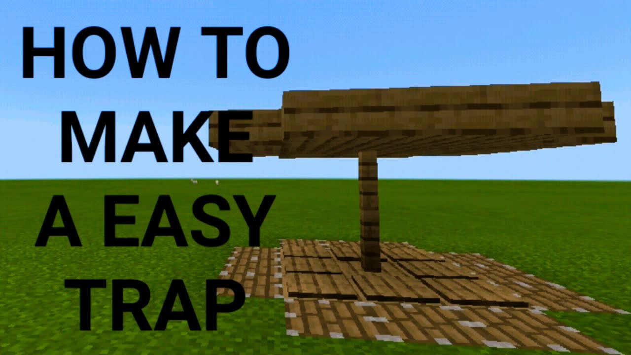 how to make easy trap - YouTube