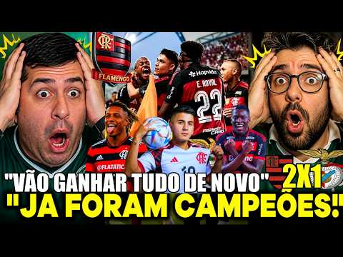 MIDIA PALMEIRENSE FICARAM ABISMADOS COM O VITORIA DO MALVADÃO CONTRA O BENFICA \
