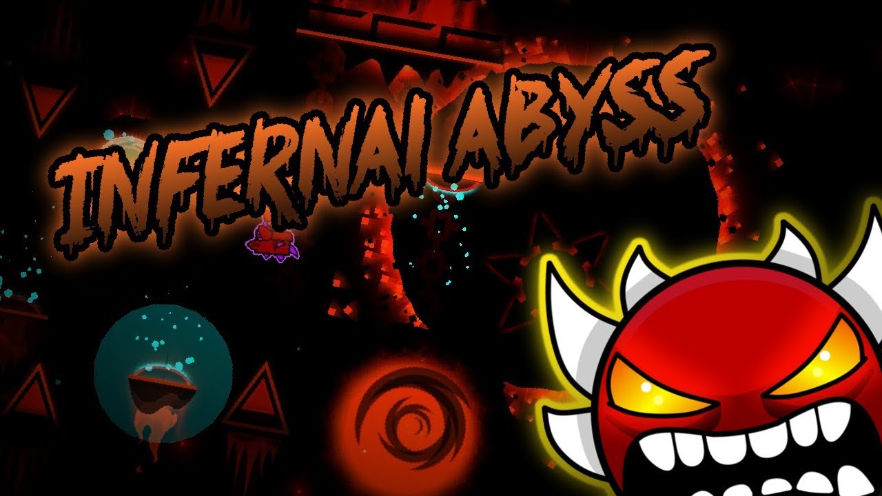 "Infernal Abyss" by YGYoshI and more (Extreme Demon) | Geometry Dash ...