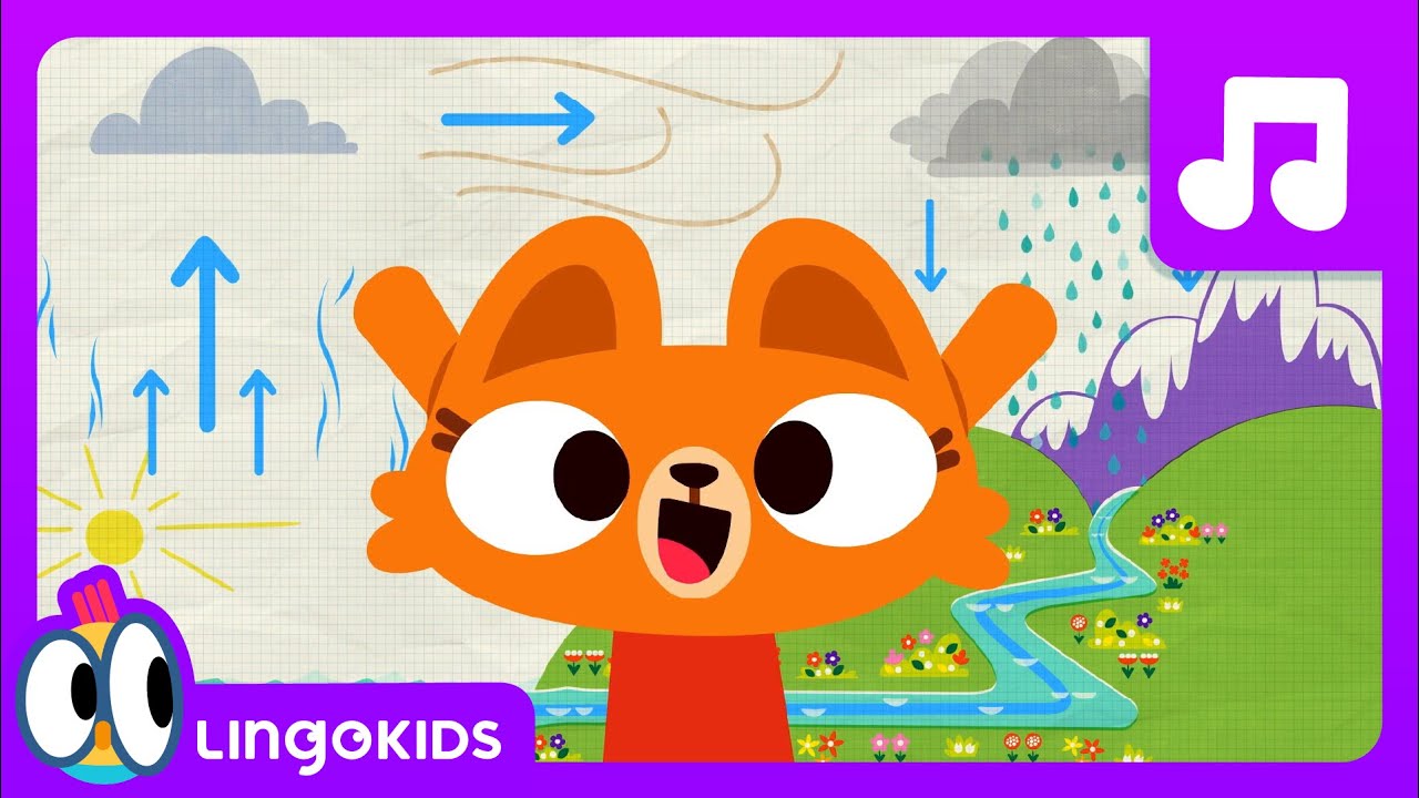 BABY BOT Knows the WATER CYCLE 💧 Cartoons for Kids | Lingokids | S1.E6 ...