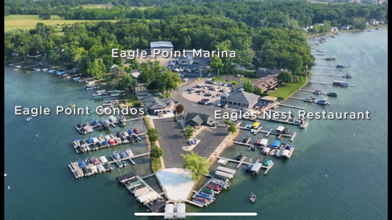 Eagle Point Marina and Ship Wreck Party Store, Clark Lake - YouTube