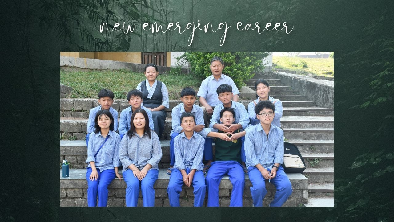 NEW EMERGING CAREER BY CLASS XII C - YouTube