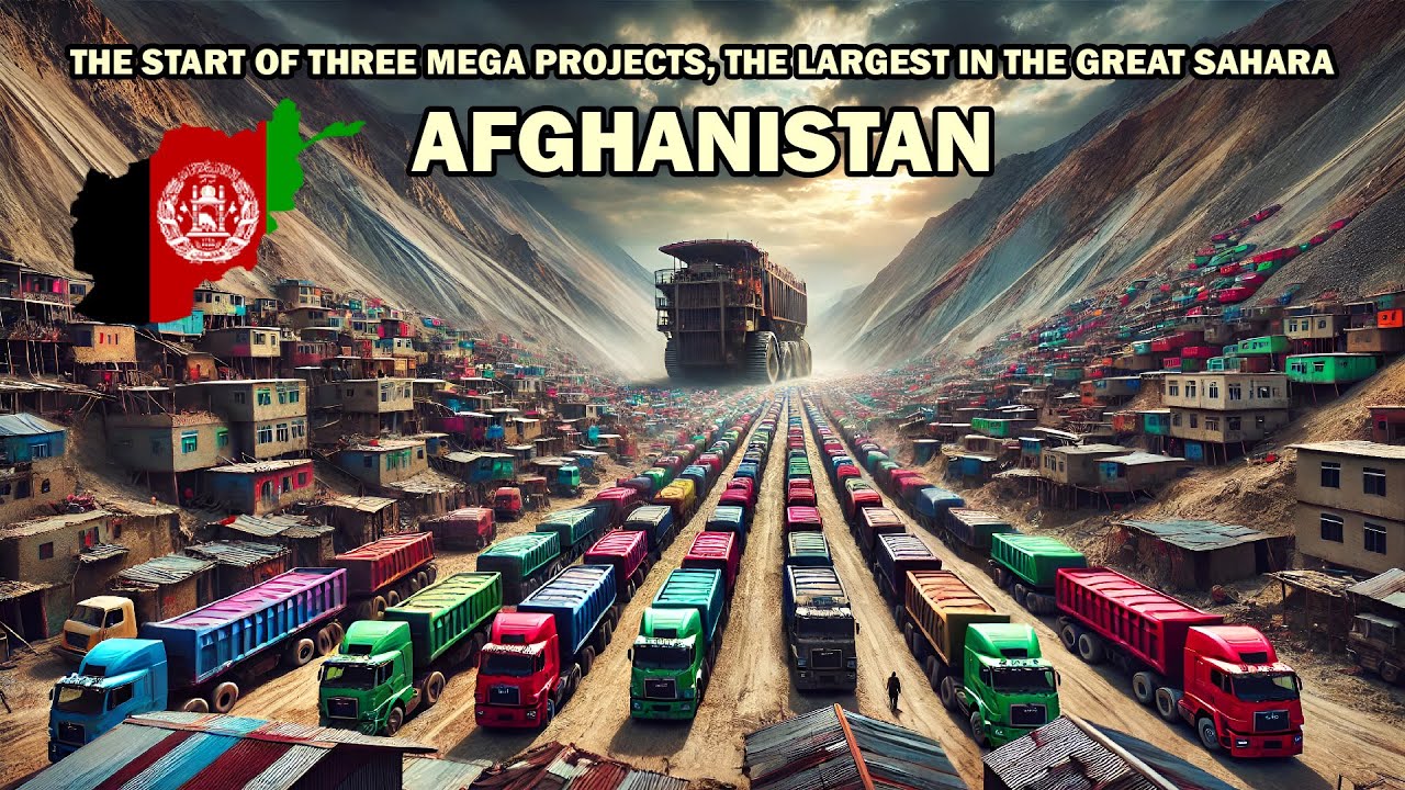 The start of three mega projects, the largest in the Great Sahara of ...