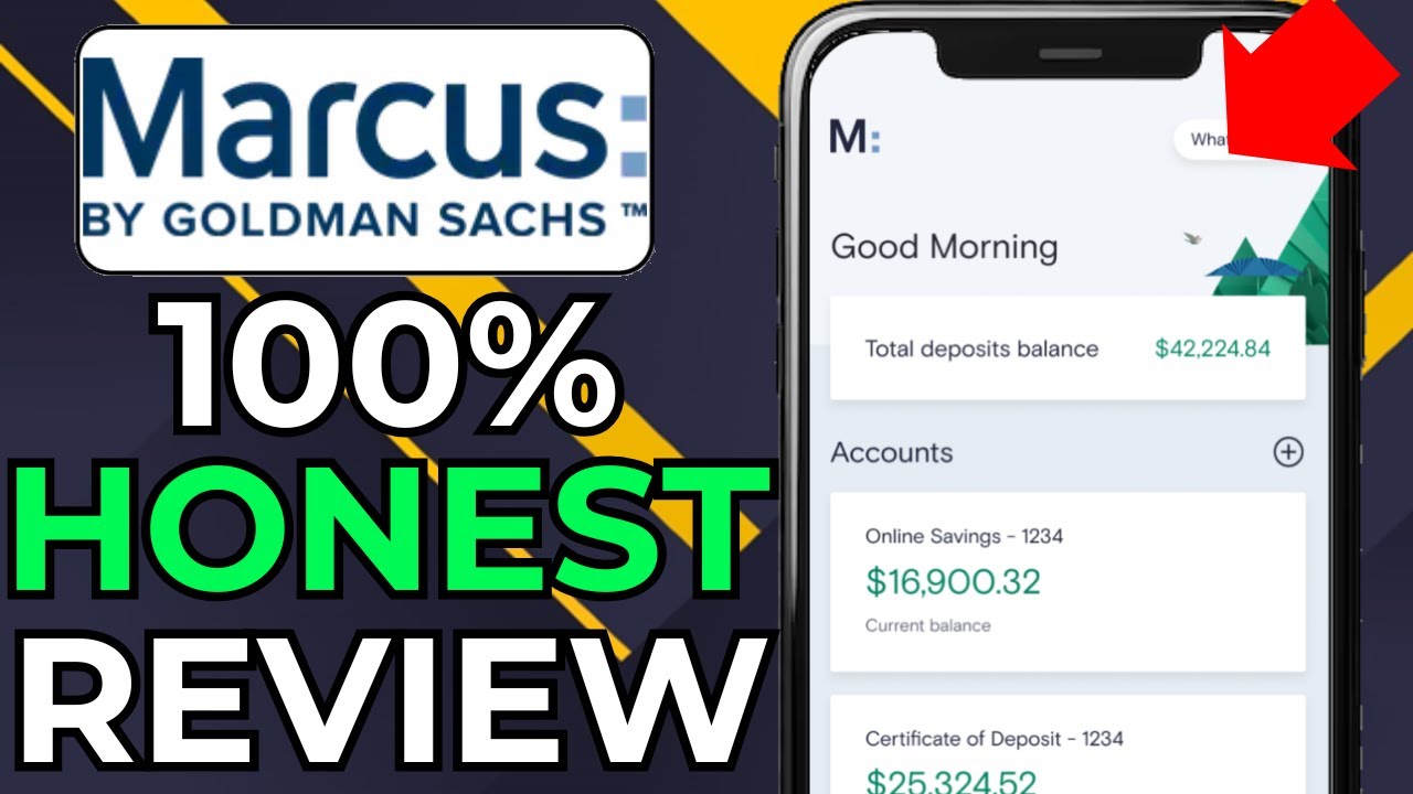 MARCUS BY GOLDMAN SACHS HIGH YIELD SAVINGS ACCOUNT REVIEW (2026) - YouTube