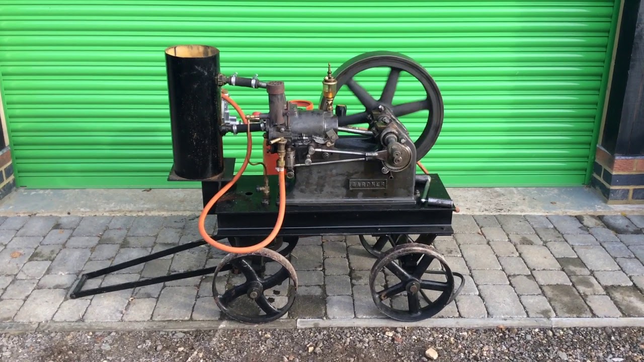 Gardner hot tube gas engine @ opencrank.com video 9 - YouTube