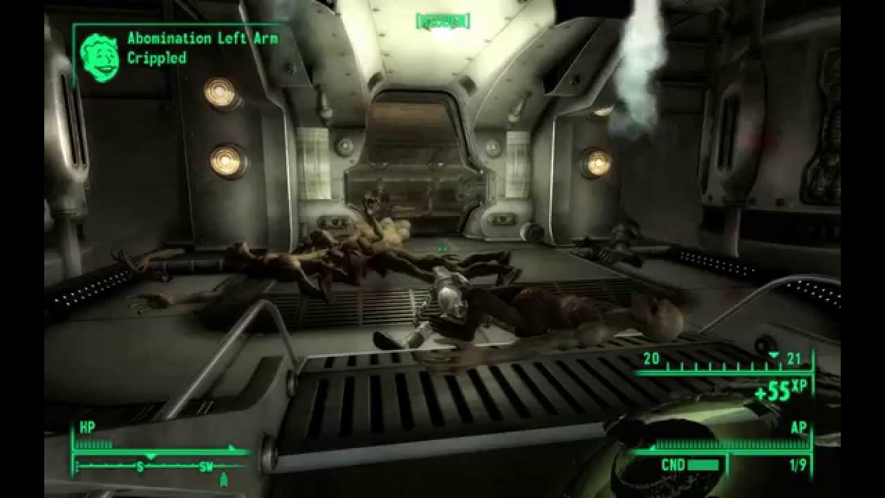Fallout 3 Abomination funny glitch - YouTube