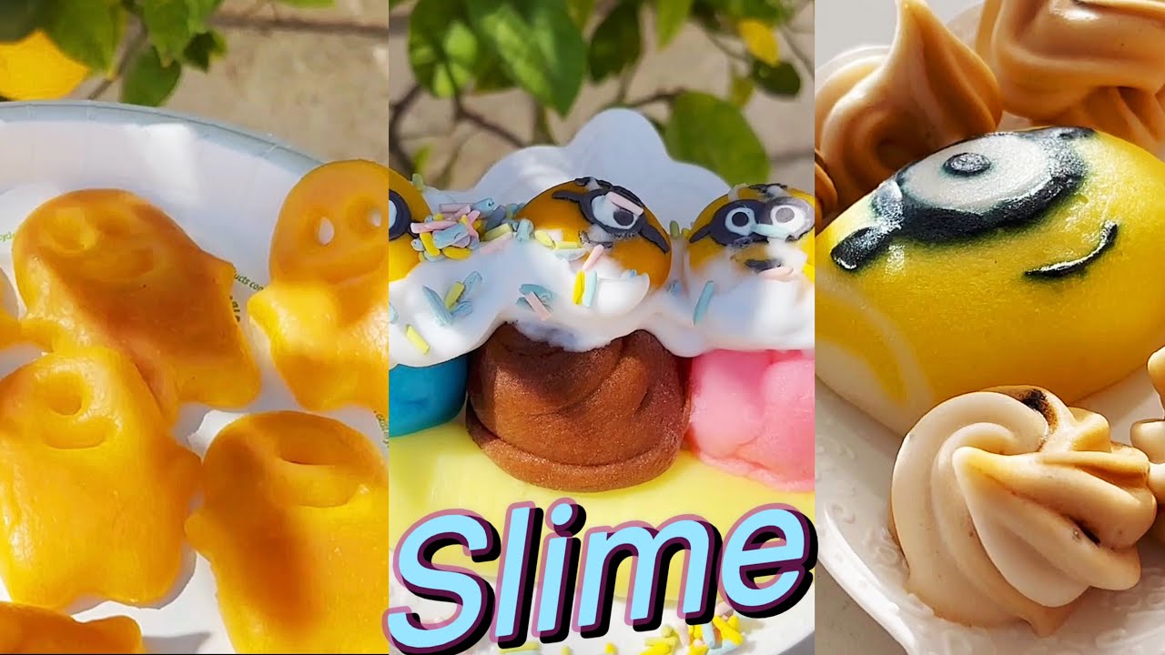 Making Minion Slime potatoes, Banana Split and Cake Roll/Swiss Roll ...