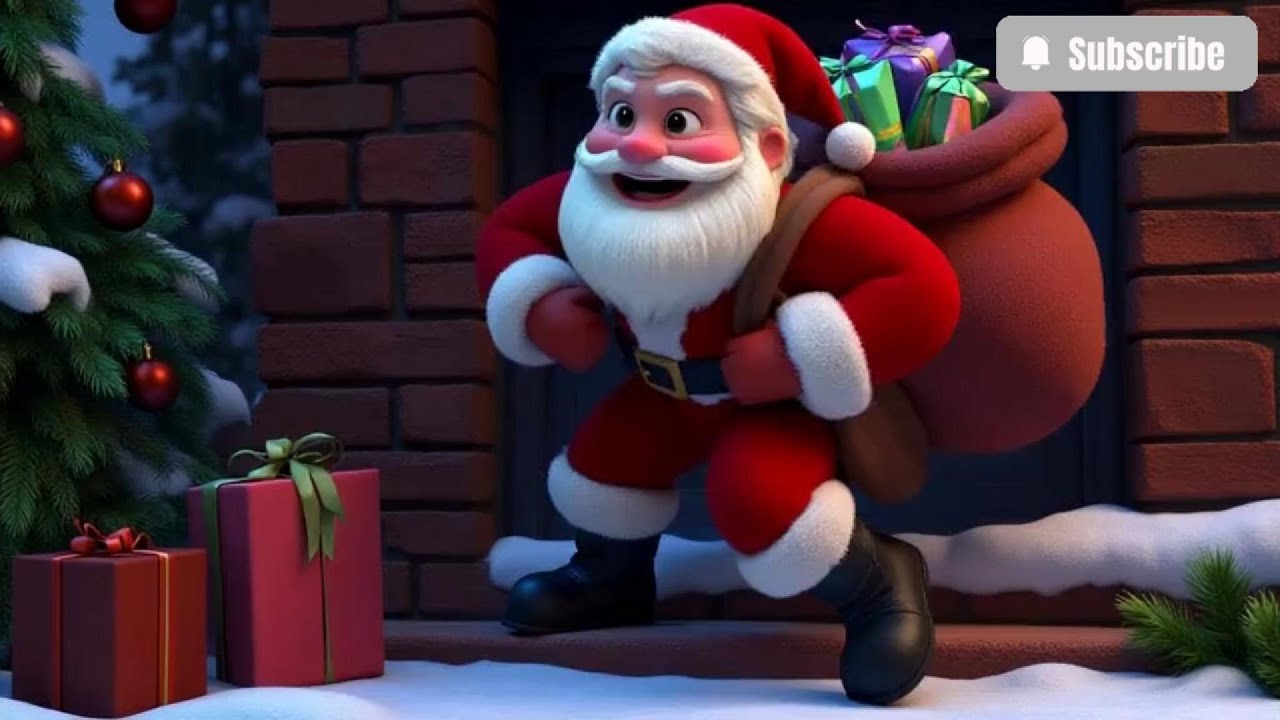 Santa’s Magical Ride – A Fun Christmas Song for Kids | Nursery Rhymes ...