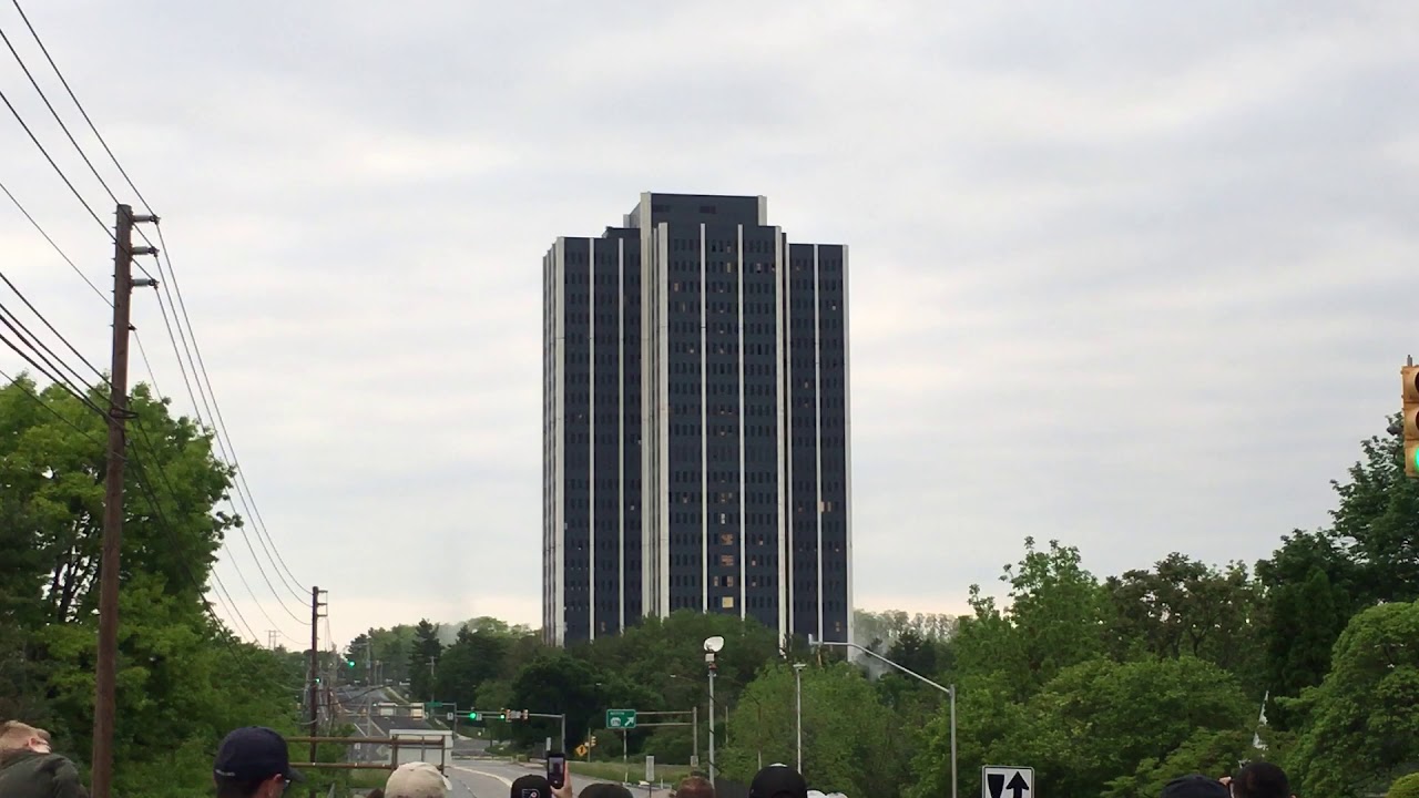 Martin Tower Implosion - YouTube