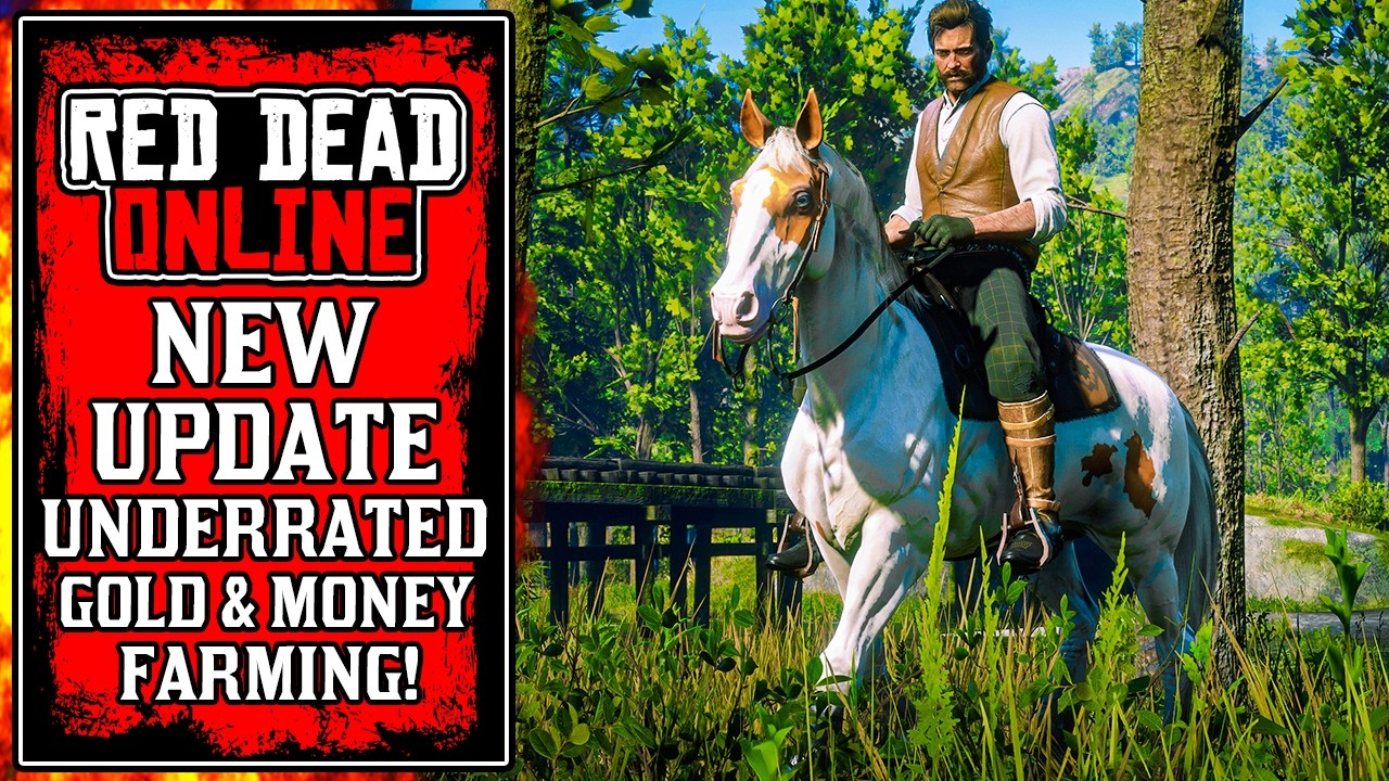 The NEW Red Dead Online UPDATE Has UNDERRATED GOLD & Money Farming ...