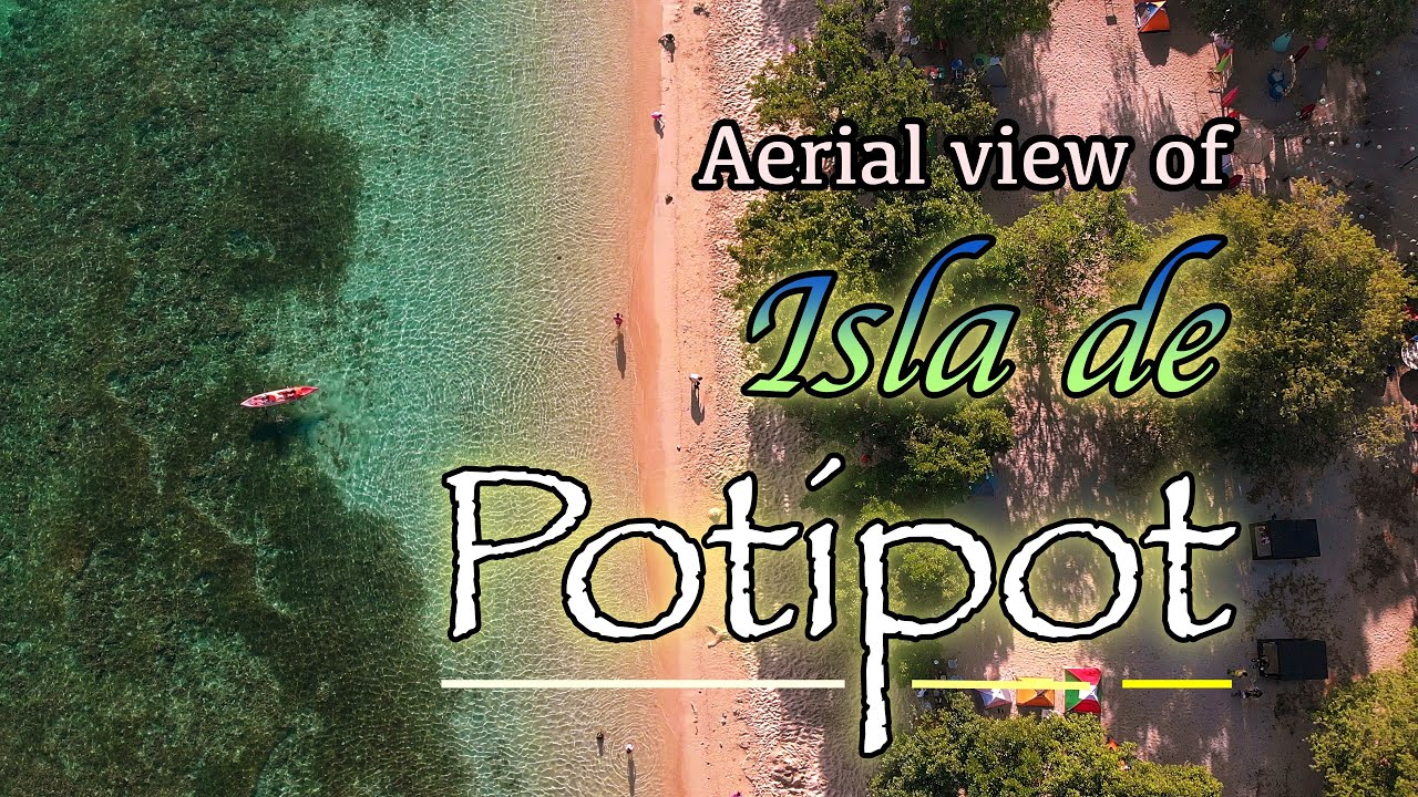 Aerial view of Isla de Potipot (I LOVE THIS PLACE!) - YouTube