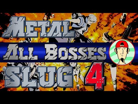 Metal Slug 4 | ALL BOSSES - YouTube