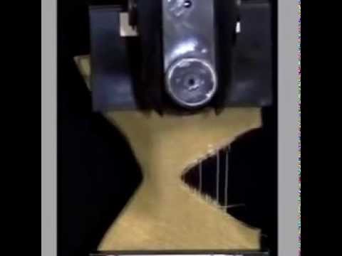 ASTM D5587 - Trapezoidal Tear Test - YouTube