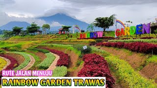 Rute Ke Rainbow Garden Trawas / Start  Polsek Trawas
