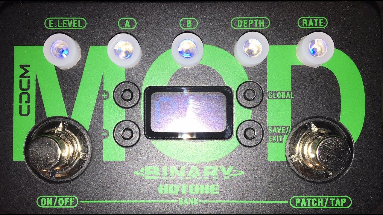 Binary MOD (Hotone Audio) Demo - YouTube