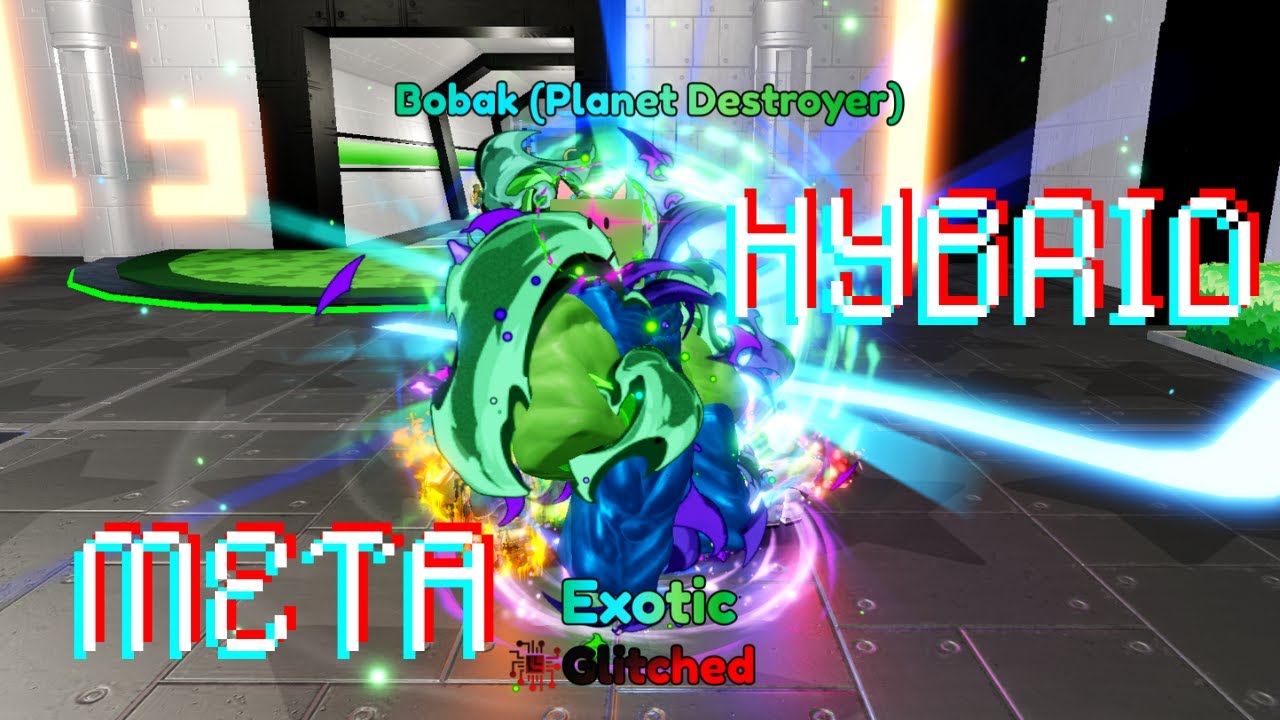 BOBAK (PLANET DESTROYER) (GLITCHED) Showcase | Anime Last stand - YouTube