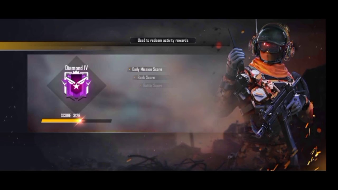 Free fire only rank clip push ranked game #Garena free fire - YouTube