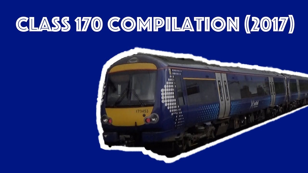 Trains of 2017: British Rail Class 170 - YouTube