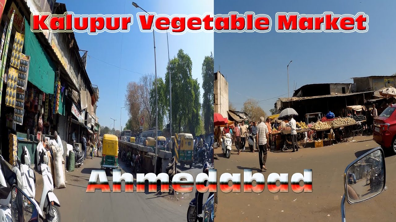 Parimal Cross Road to Kalupur Vegetable Market #kalupur #ahmedabadcity ...
