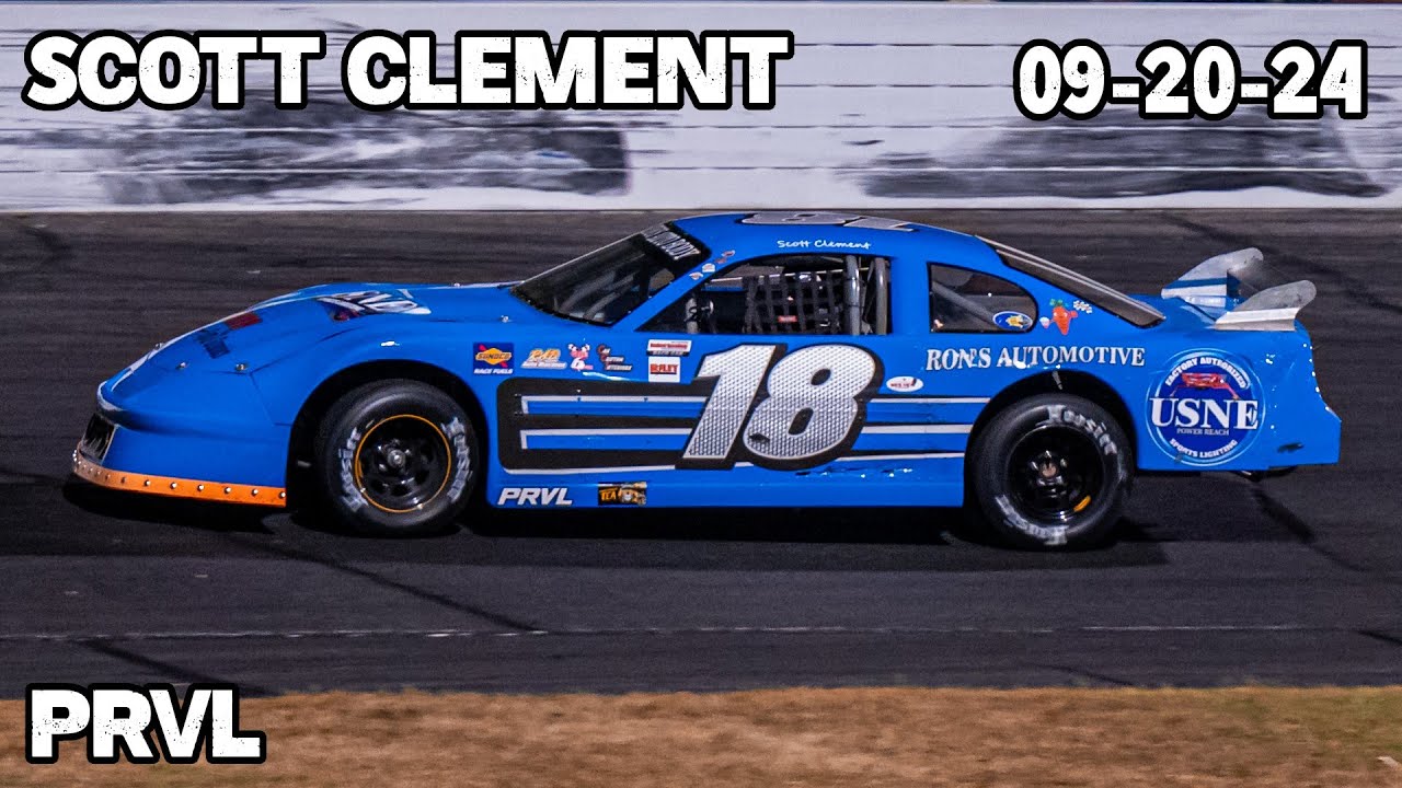 Scott Clement | #18 Limited Late Model (STAFFORD // 09-20-24) - YouTube