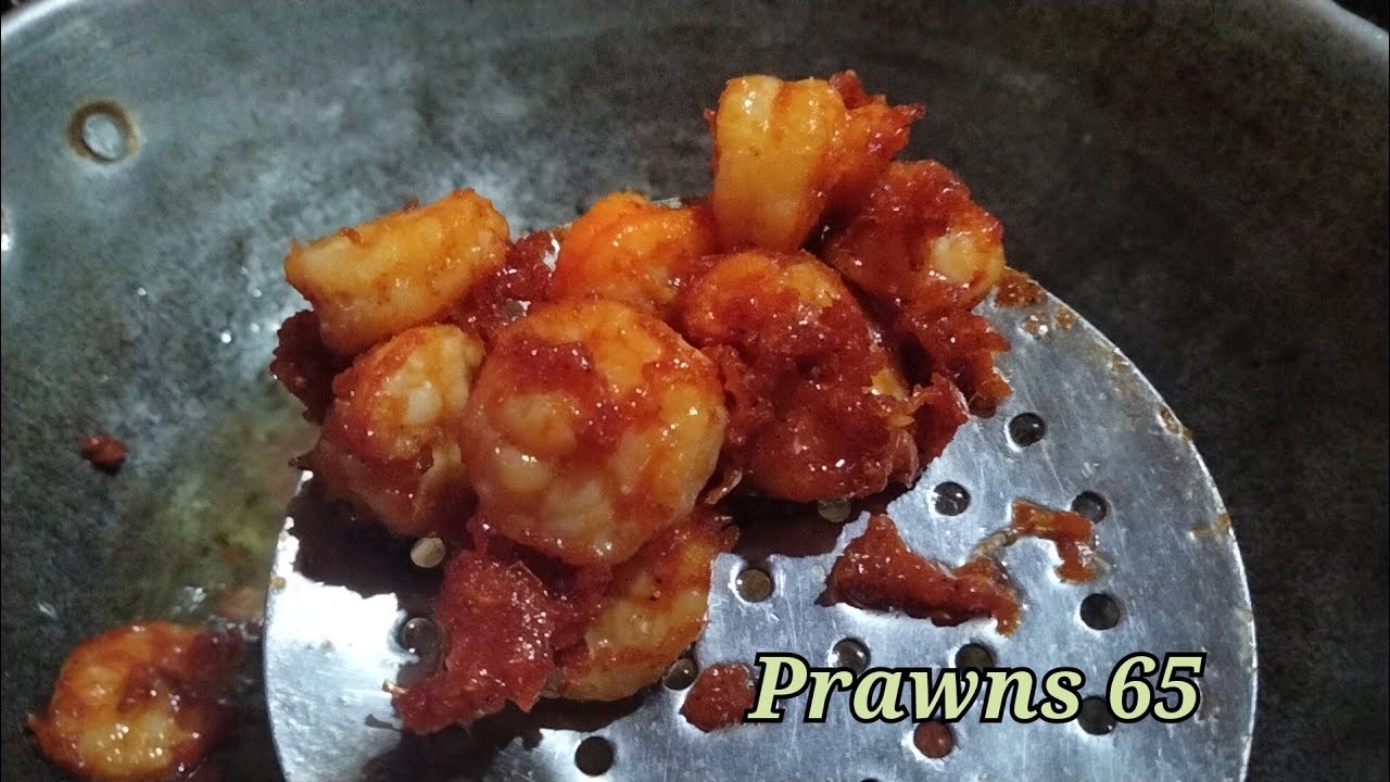 How to make prawns 65 in Tamil| iral 65 | Prawns 65 Fry in Tamil| Sea ...