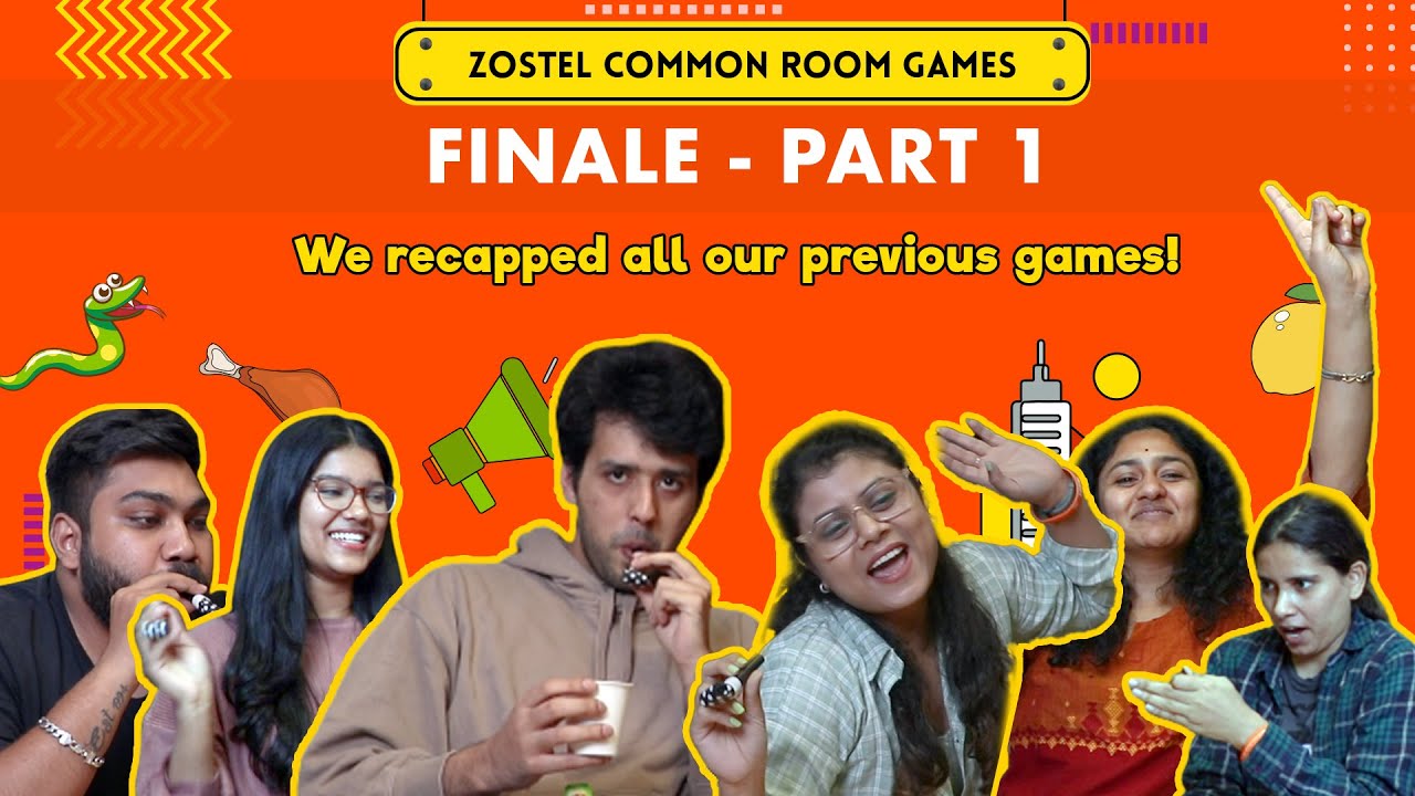We Played Fun Indoor Games | Zostel Common Room Games Finale | Part 1 ...