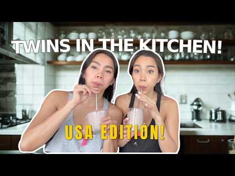 Sugar-Free Smoothie and Brownies with Twin