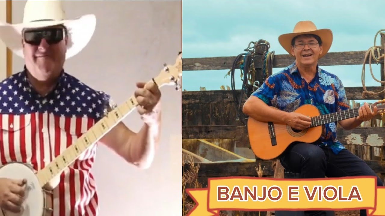 DUELO DE BANJO E VIOLA CAIPIRA: BETO VIOLA E BETO ESPORA VIDEOCLIPE 🪕🪕🎼 ...