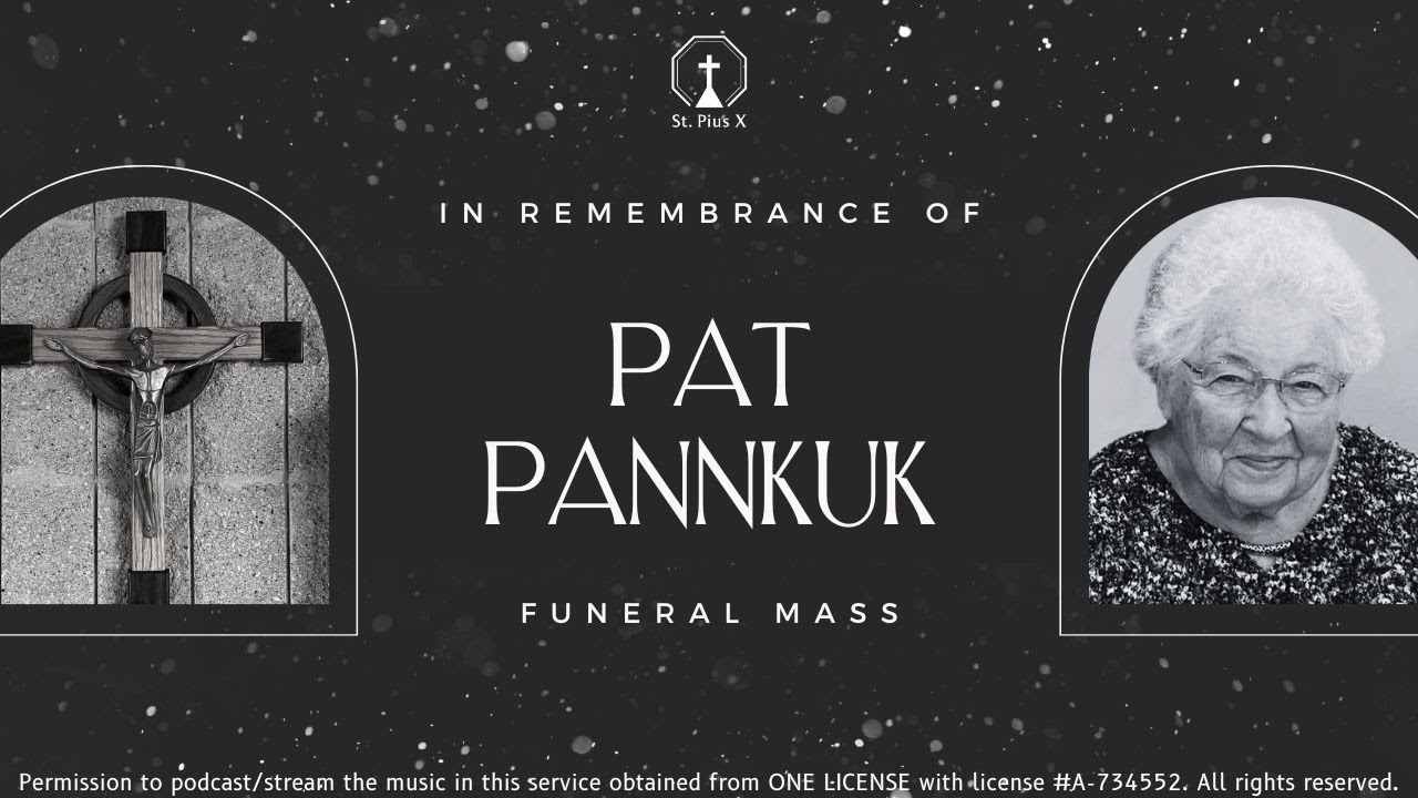 Funeral Mass - Pat Pannkuk - Feb. 11, 2025 - YouTube