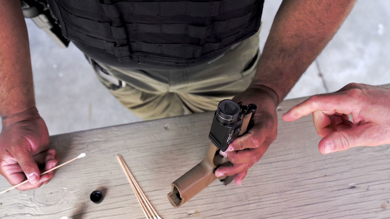 Weapon Light Cleaner from PARAGON - YouTube