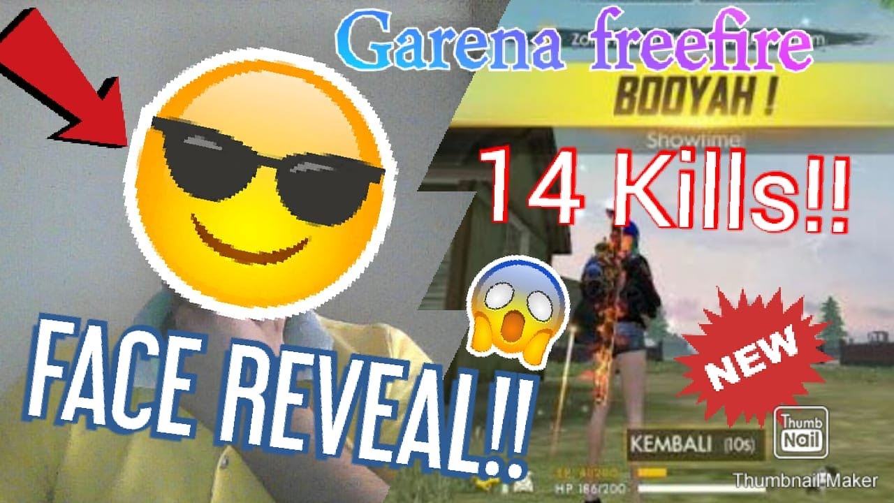 FACE REVEAL!!!AND BOOYAH IN GARENA FREEFIRE (14 Kills)#sologameplay2 ...