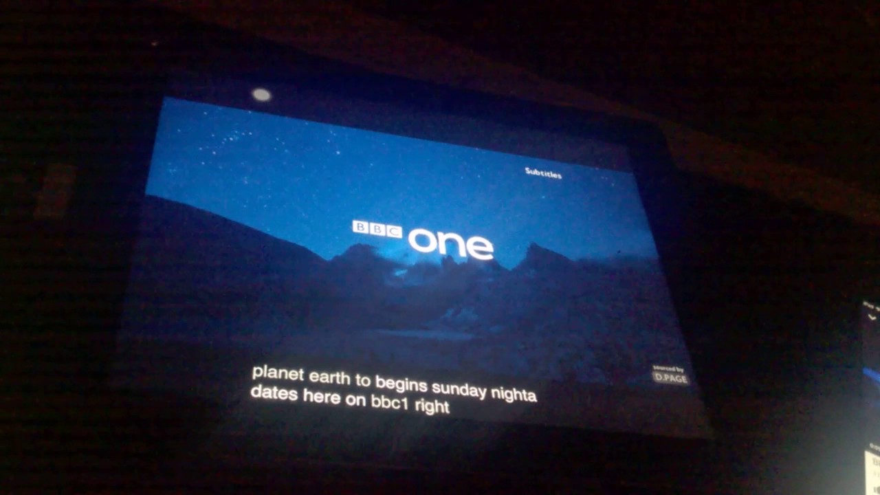 bbc 1 ident 2016 mountain - YouTube