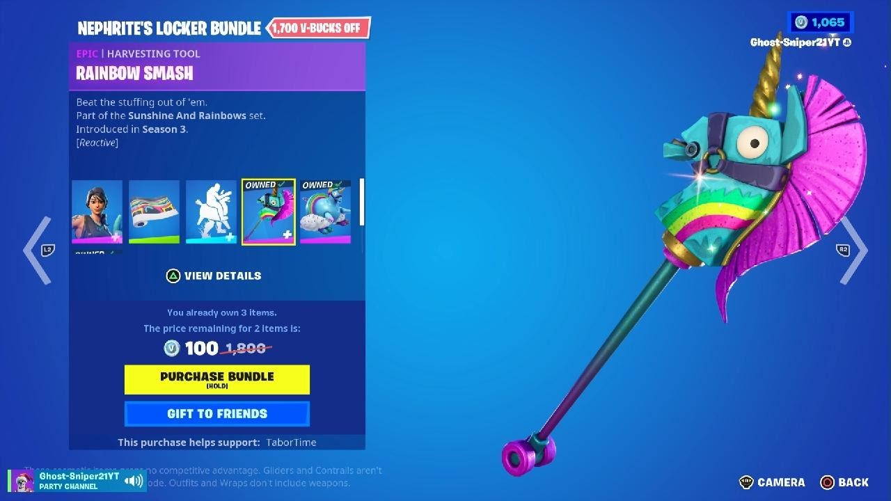 Fortnite Item Shop New NEPHRITE Locker Bundle (May 4,2023) - YouTube