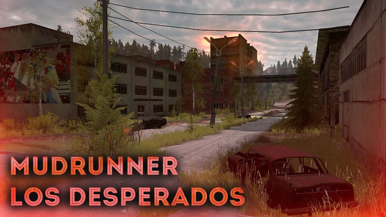 Карта «LOS DESPERADOS».Прохождение карты.Spintires: MudRunner - YouTube