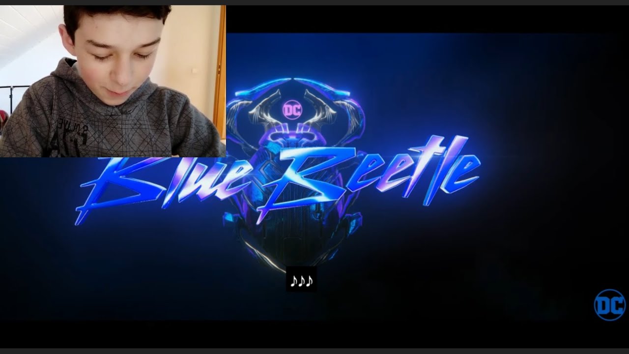 BLUE BEETLE trailer REACTION! - YouTube