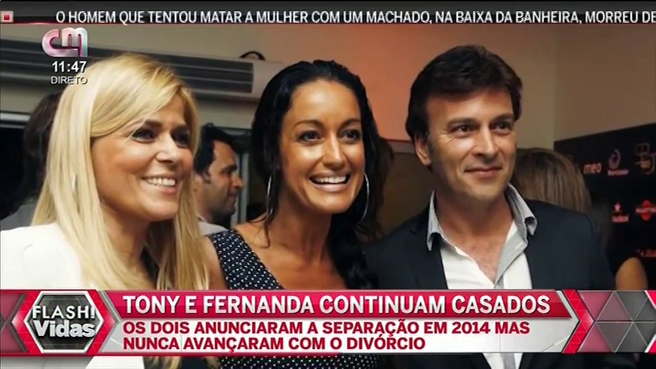 Tony Carreira e Fernanda Antunes Estão Separados mas Nunca Se ...