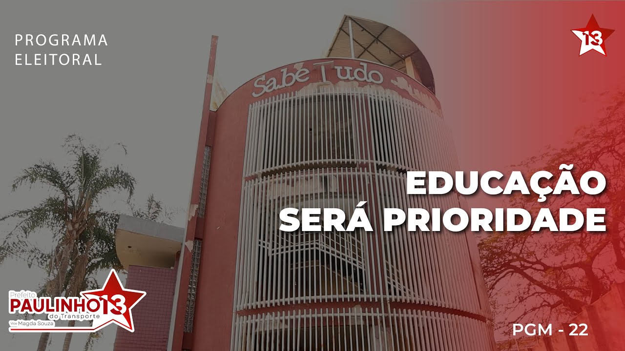 Paulinho do Transporte 13 - Programa Eleitoral 22 - YouTube