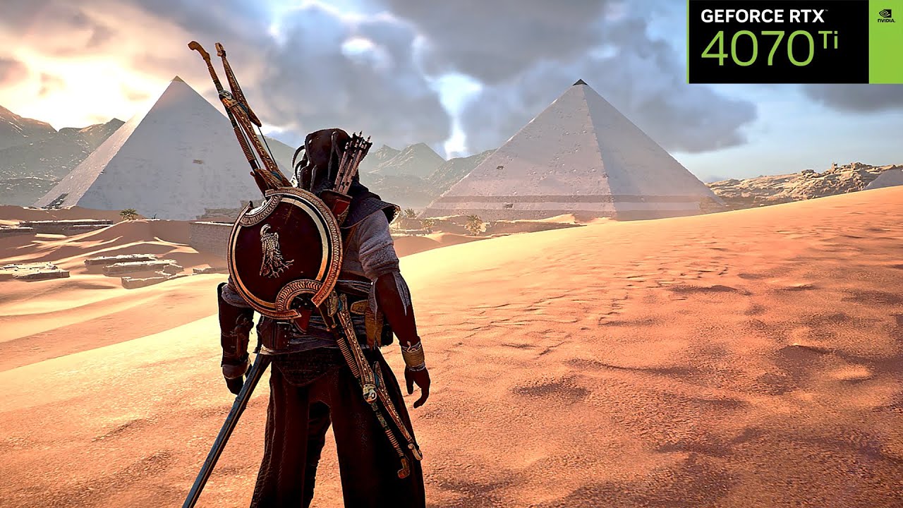 [8K] AC Origins RTX 4070ti - RAY TRACING MOD Ultimate Realism FX ...