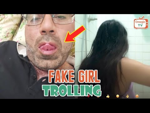 FAKE E-GIRL SHOWER PRANK ON OMEGLE/OME TV PART 40
