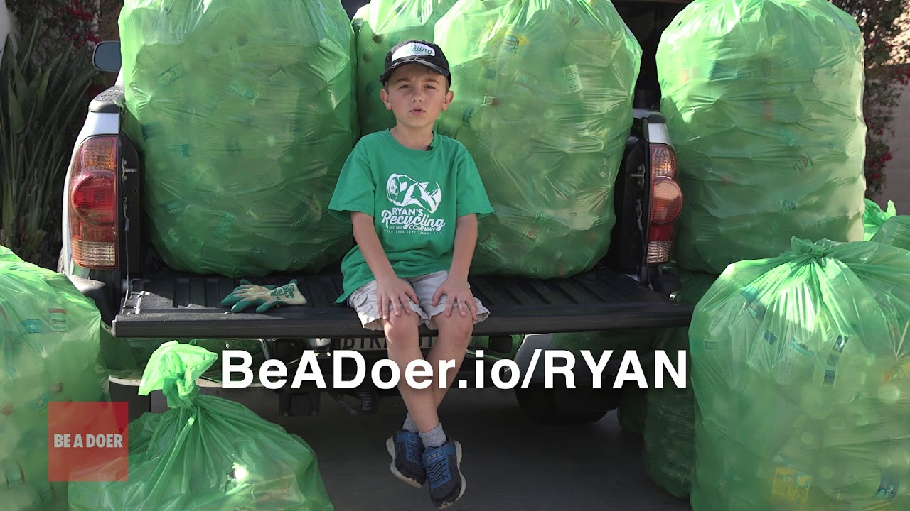 Ryan's Recycle Challenge update 2/13/18 - YouTube