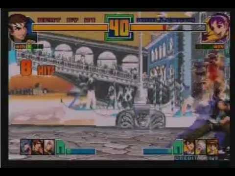 kof 2001 combo Shingo02 - YouTube
