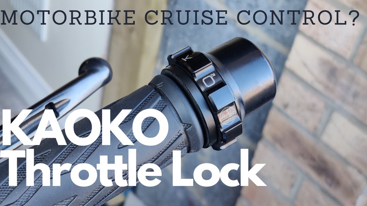 This Throttle Lock Will Change Your Riding Experience. - Kaoko Throttle Stabiliser Review. - YouTube