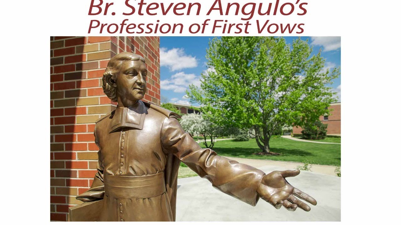 Br. Steven Angulo’s Profession of First Vows - YouTube