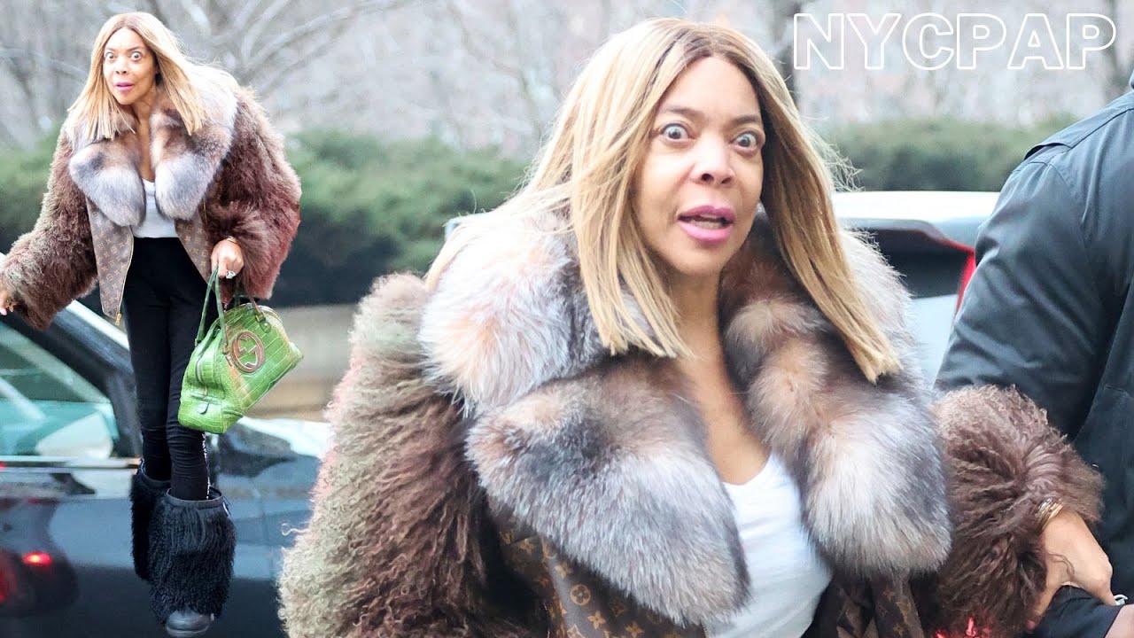 Wendy Williams seen returning to her apartment after filming her new ...