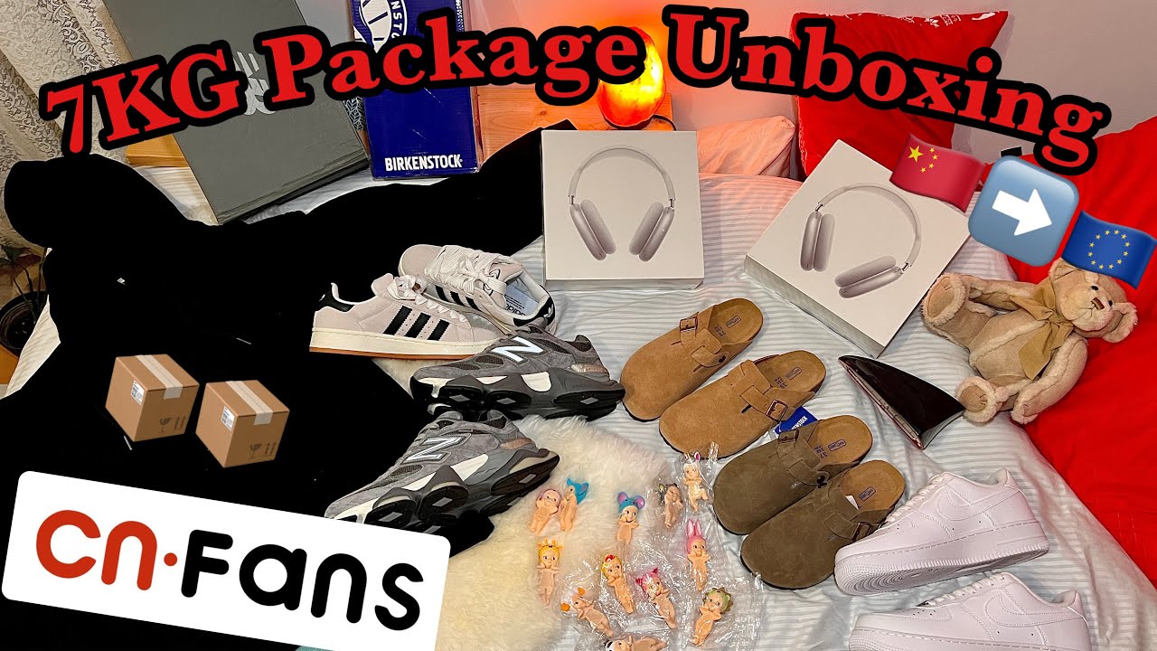 7KG Christmas Package Unboxing Cnfans! - YouTube