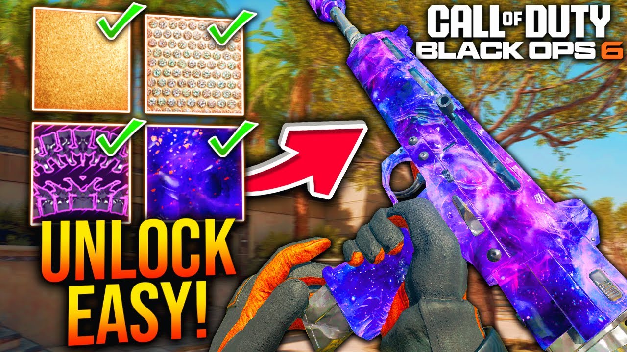 Black Ops 6: ULTIMATE DARK MATTER CAMO GUIDE! Unlock ALL CAMOS Fast ...